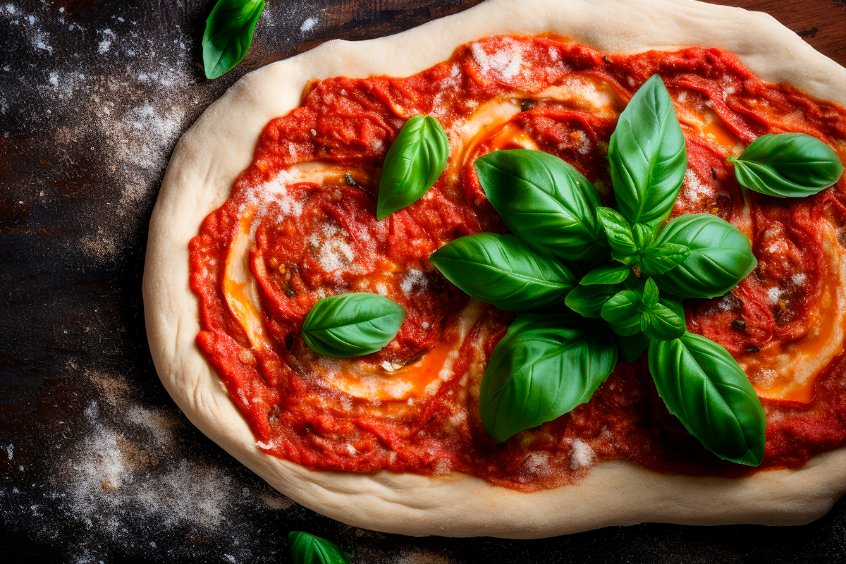 Bruschetta pizza | PAUL och THOM