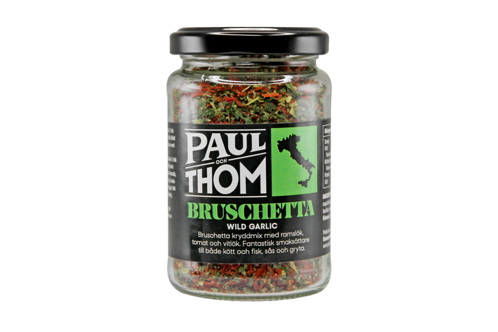 Bruschetta Wild garlic